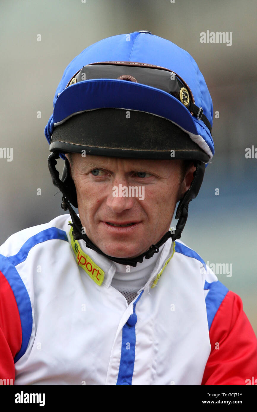 Horse Racing Family Fun Day Doncaster Racecourse High Resolution Stock ...