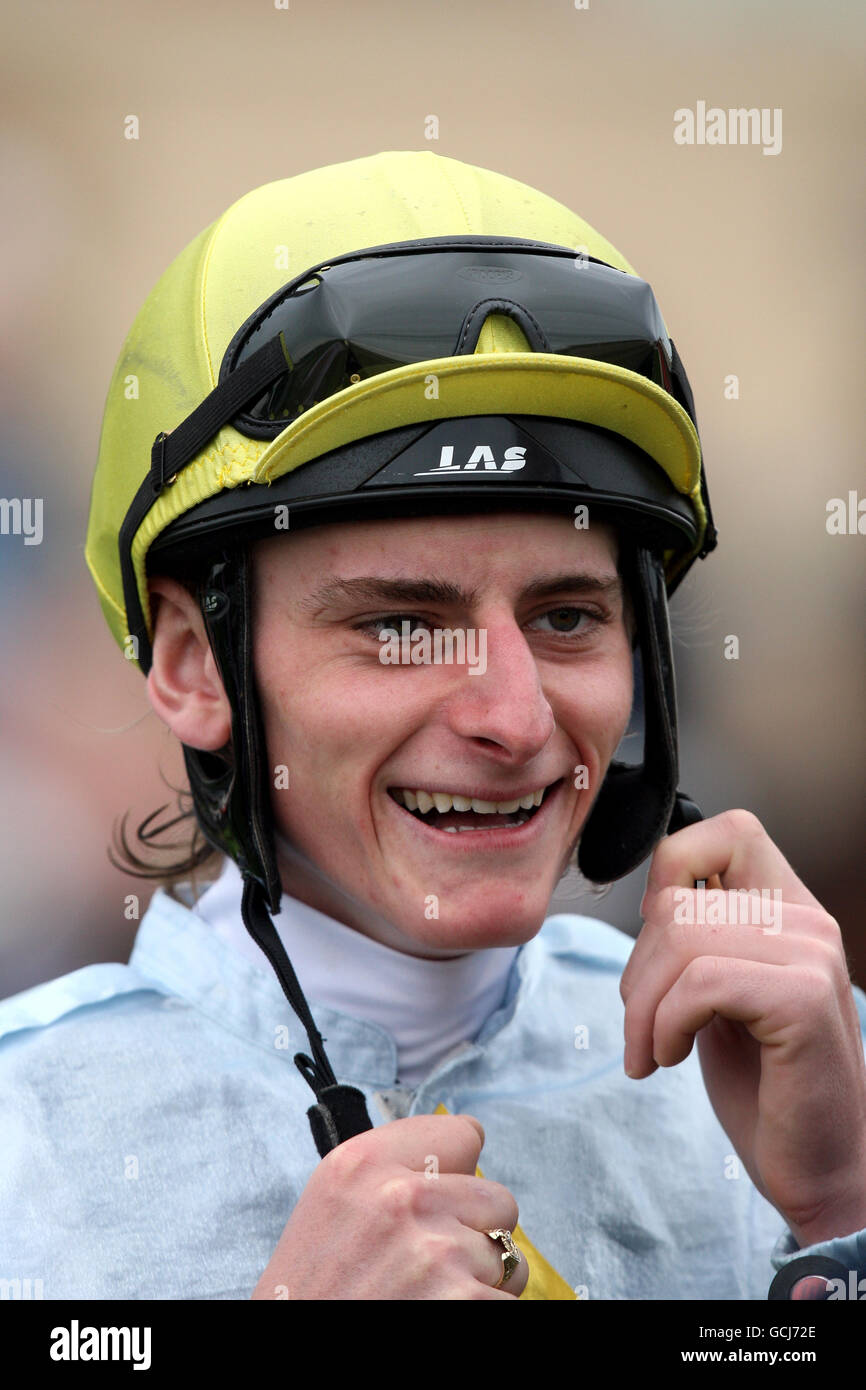 Horse Racing Family Fun Day Doncaster Racecourse High Resolution Stock ...