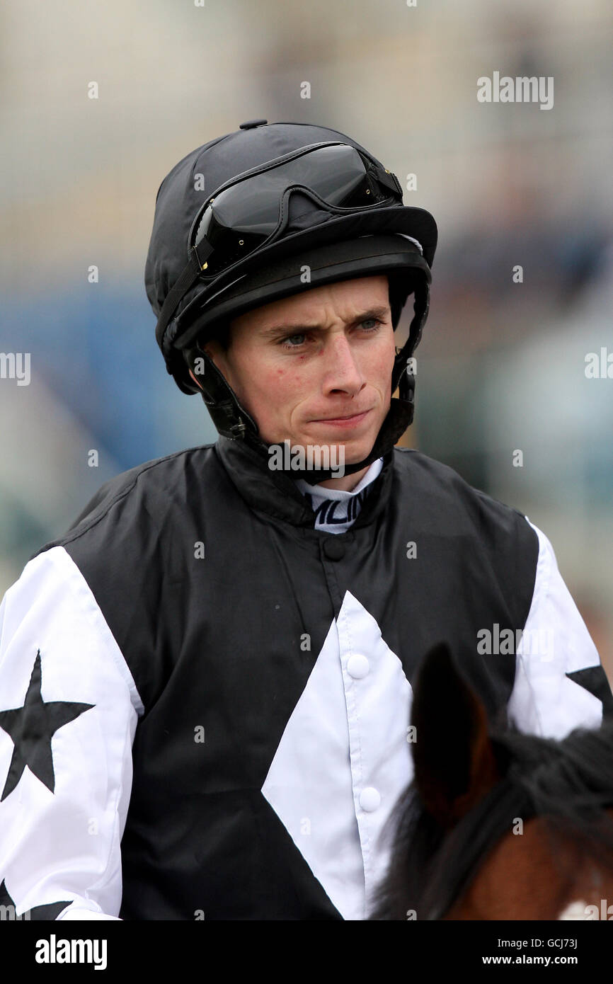 Horse Racing Family Fun Day Doncaster Racecourse High Resolution Stock ...