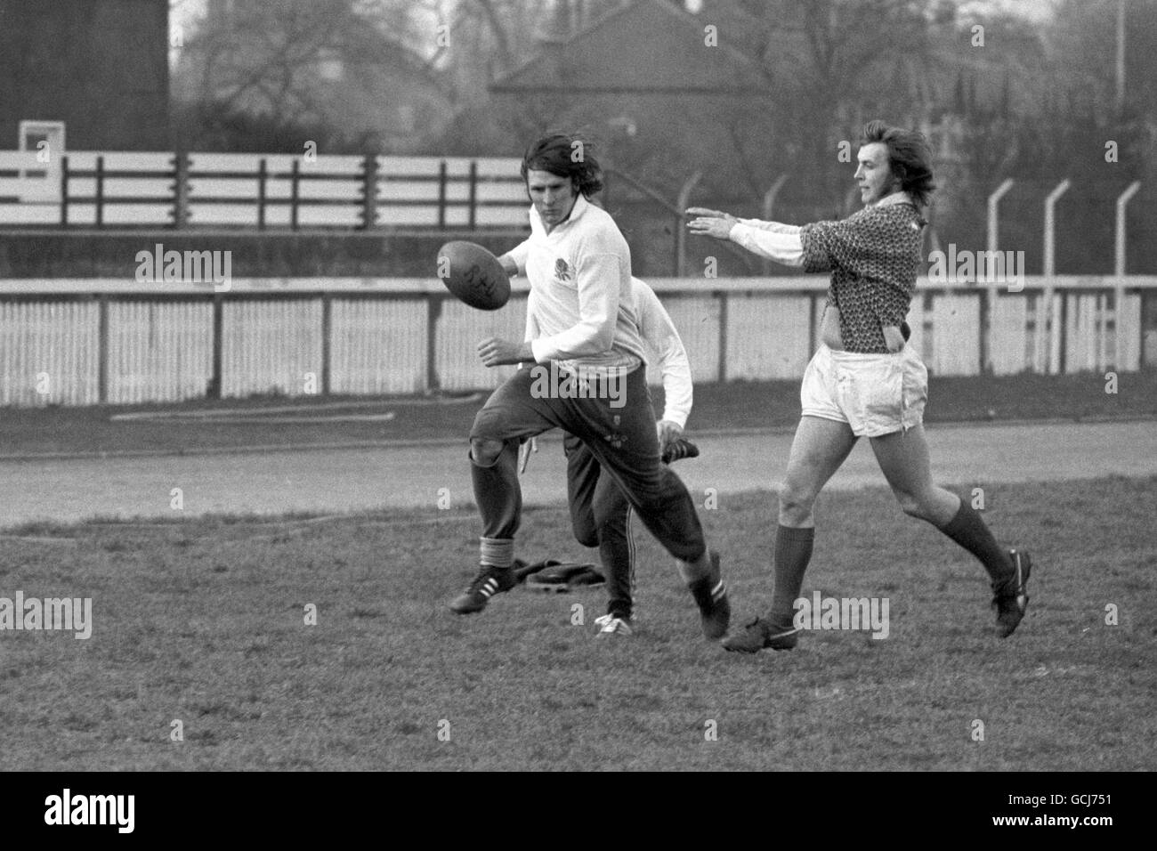 Rugby Union - England Training - London. Andy Ripley, England and ...
