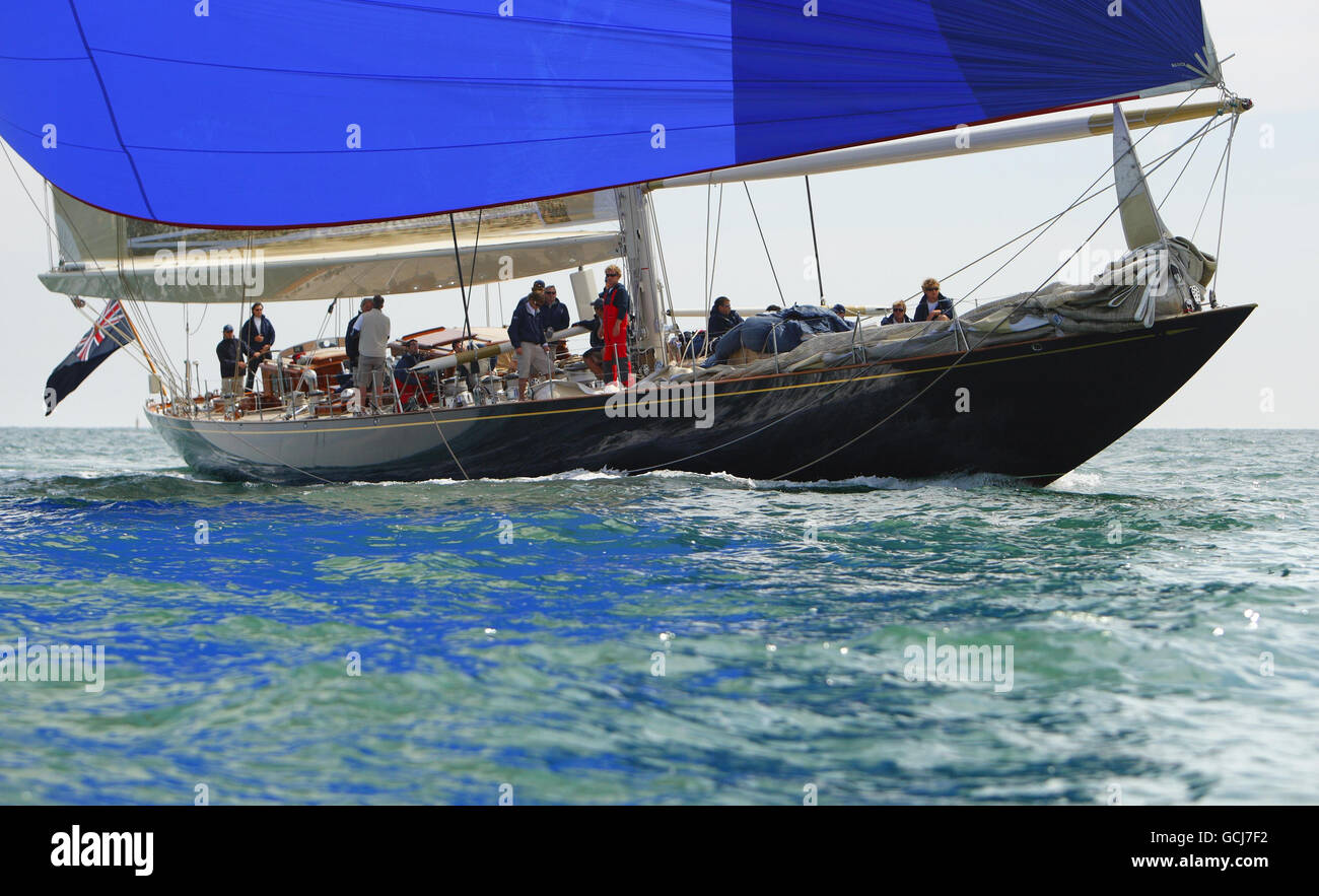 Sailing - JP Morgan Asset Management Round the Island Race - Practice ...