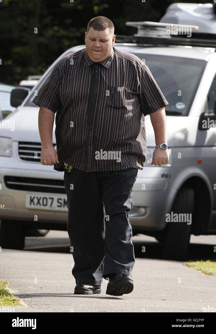 Peter Wilson, who was shot by mass killer Derrick Bird, arrives for ...
