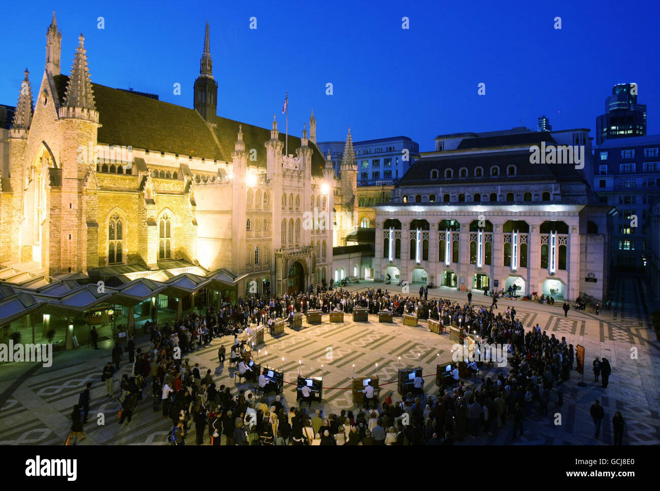 The world premiere of a new piece by Richard Causton on 21 candle-lit ...