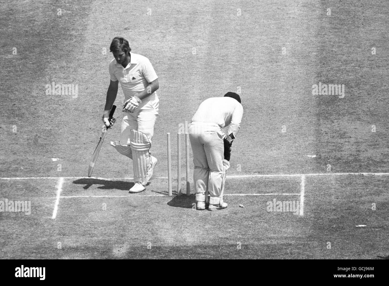 Ian botham lords ashes hi-res stock photography and images - Alamy
