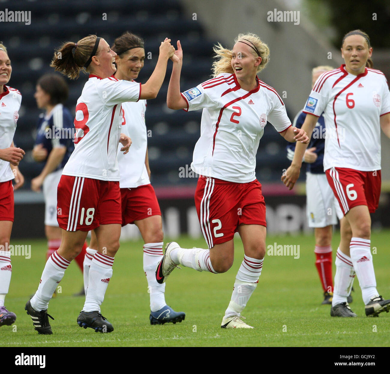 Soccer - Women's World Cup Qualifier - Women v Denmark Women - Rugby ...
