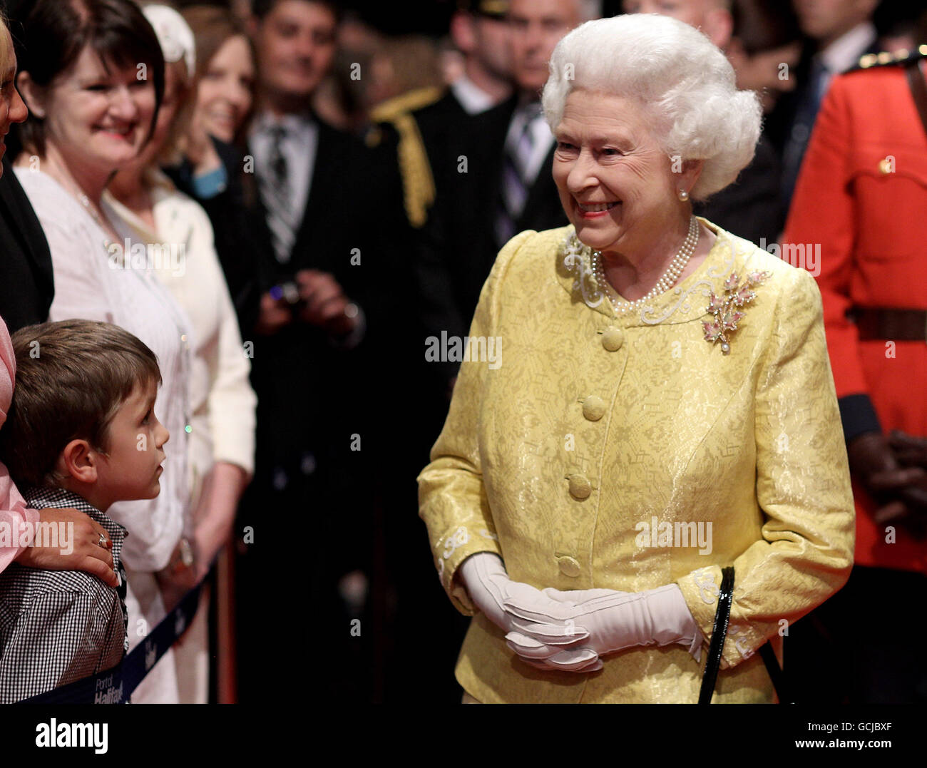 Royalty - Queen Elizabeth II Visit to Canada Stock Photo - Alamy