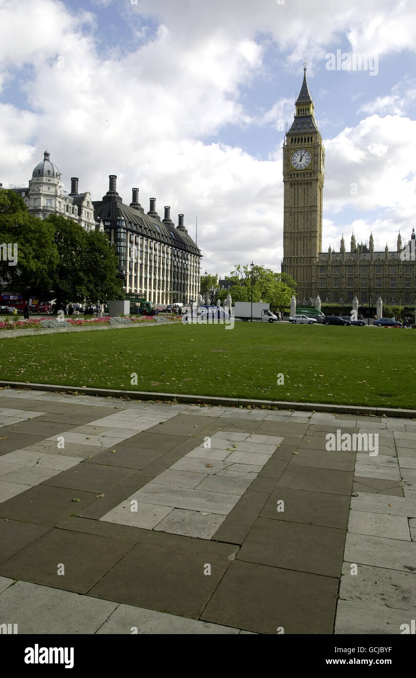 'Democracy Village' case Stock Photo - Alamy