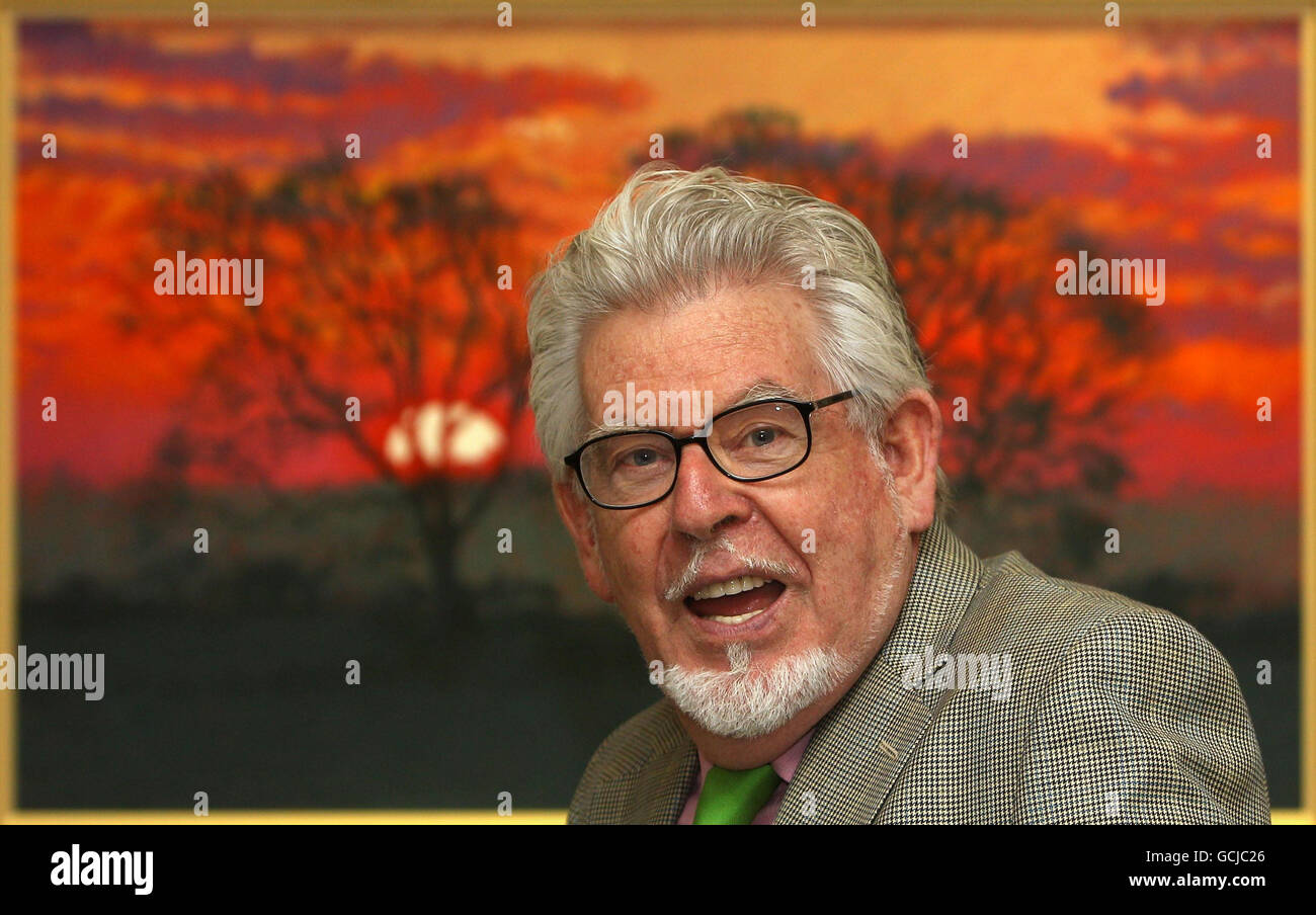 Rolf Harris celebrating 65 years in art as he opens his 'A Life in Art ...