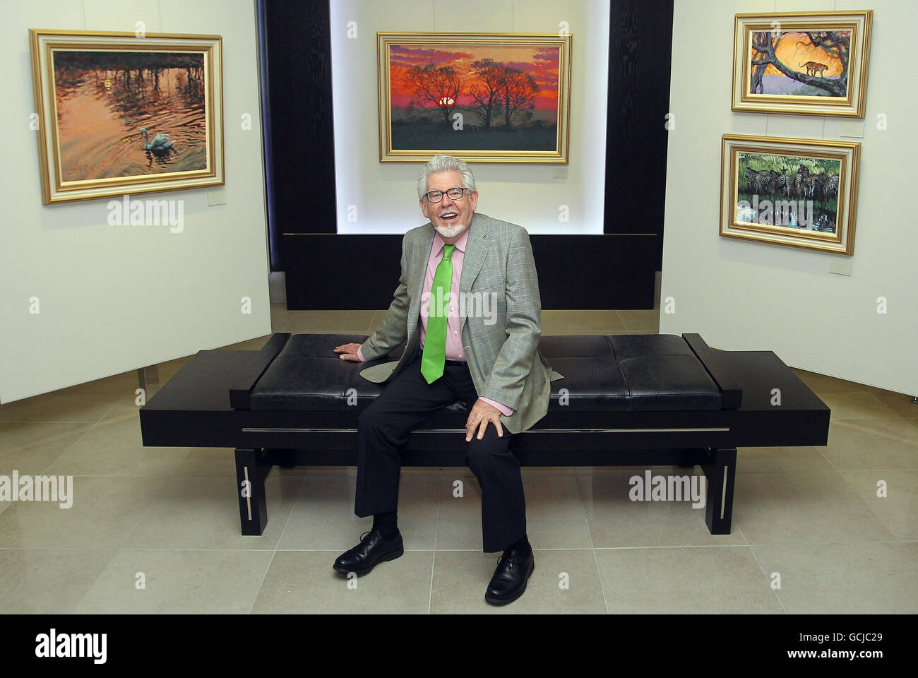 Rolf Harris celebrating 65 years in art as he opens his 'A Life in Art ...