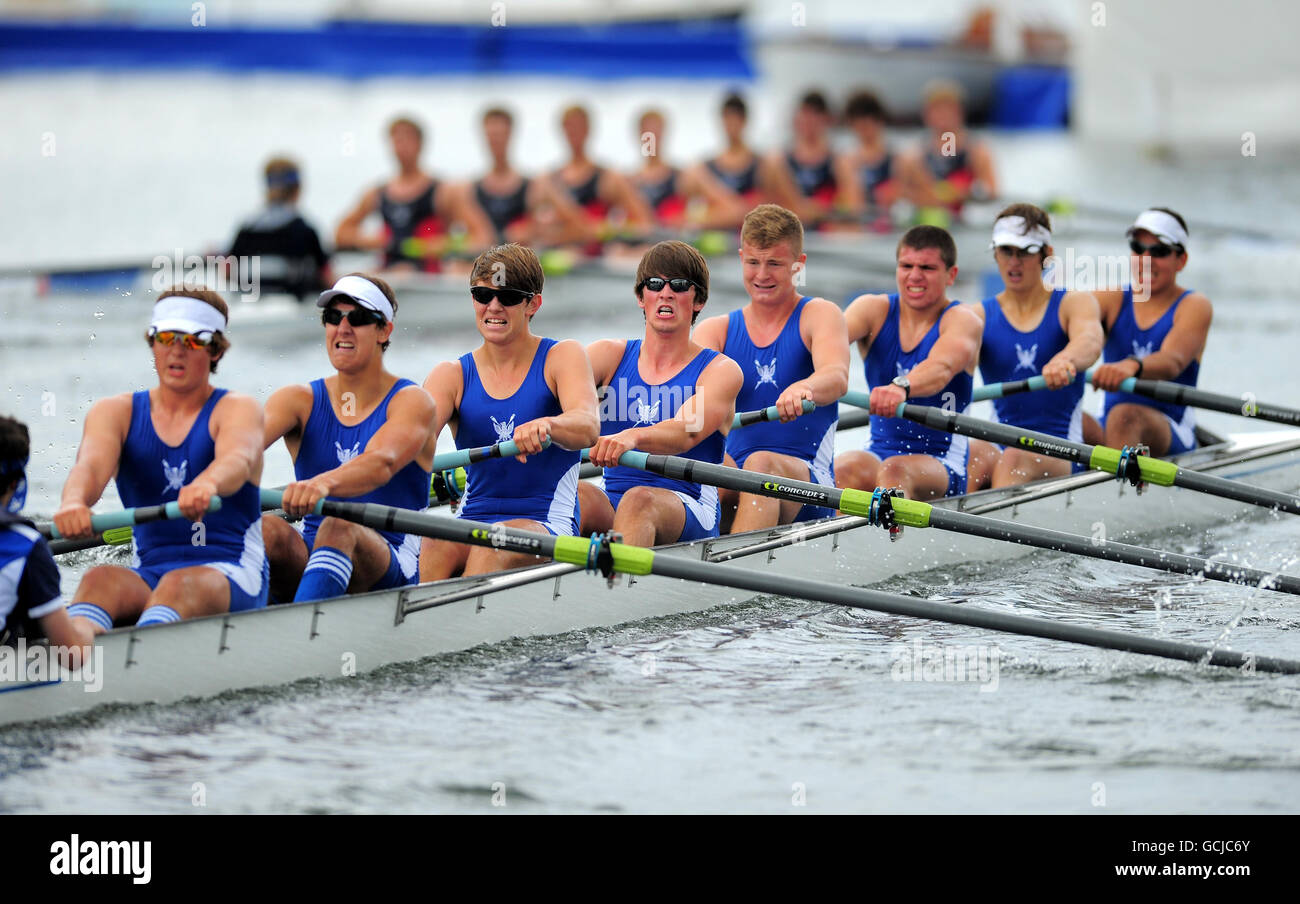 Kings college school during the henley royal reggatta at henley on ...