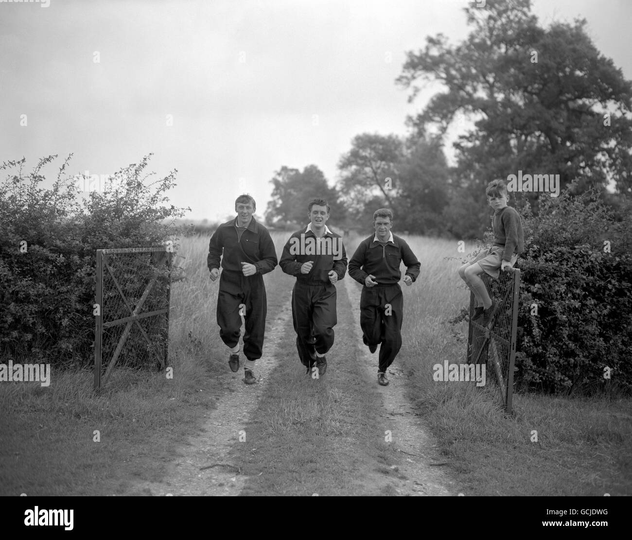 Left to right, Bill McCullough, Gerry Ward and Danny Clapton at London ...
