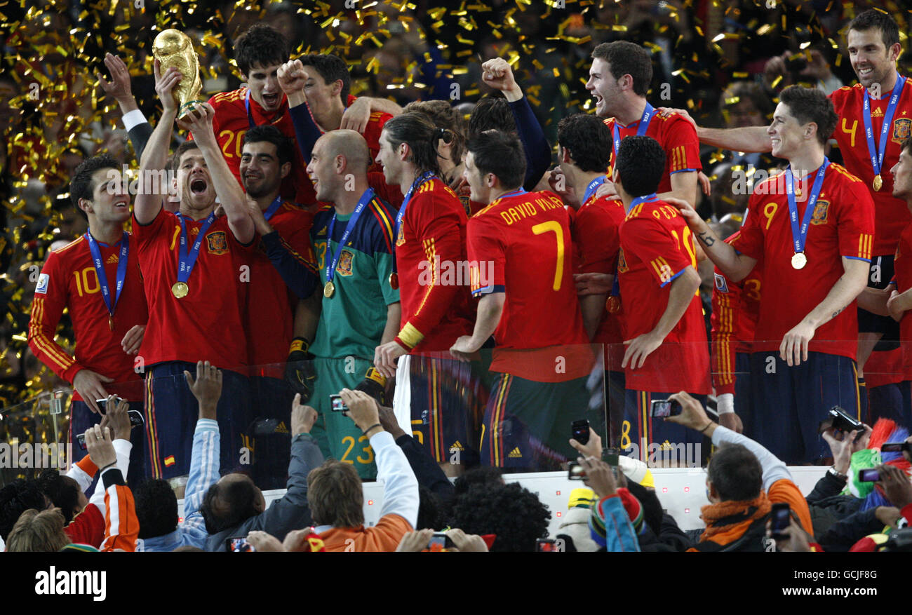 Soccer - 2010 FIFA World Cup South Africa - Final - Netherlands v Spain ...