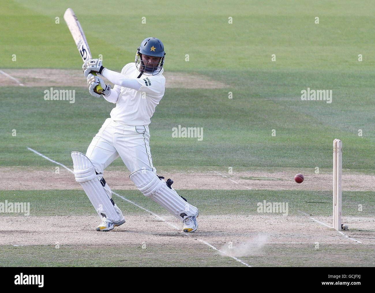 Pakistan's Imran Farhat bats during the first Test match at Lord's ...
