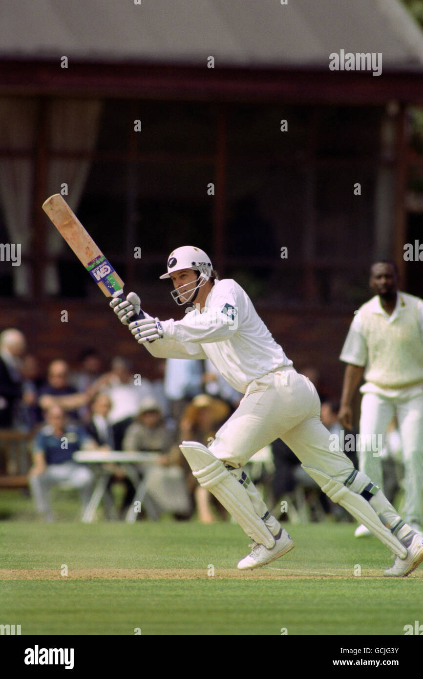 CRICKET. MARTIN CROWE, NEW ZEALAND Stock Photo - Alamy