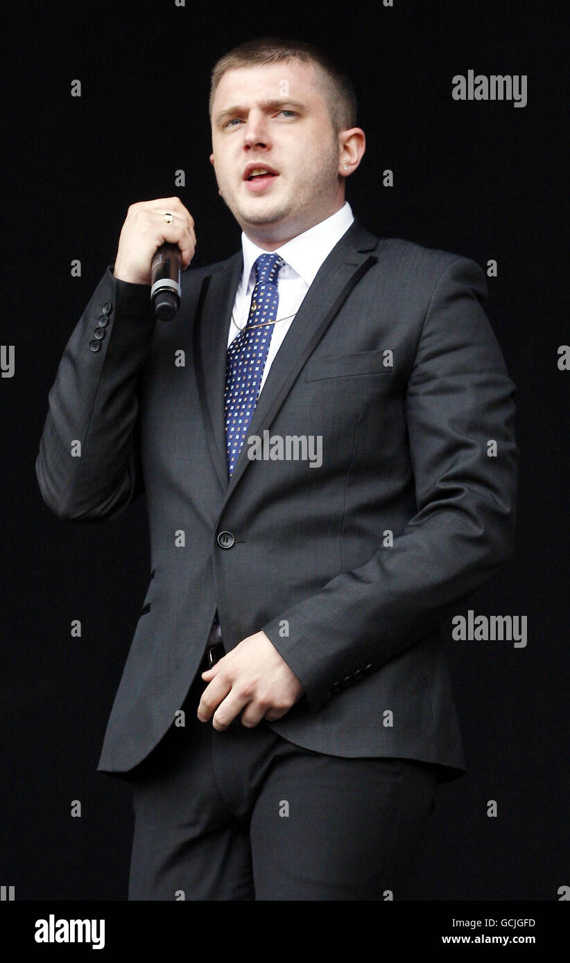 Plan performs on main stage rockness music festival near inverness hi ...