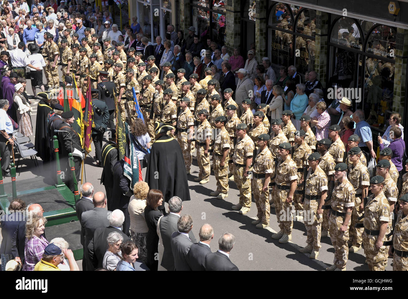 4th battalion rifles 4 rifles parade hi-res stock photography and ...