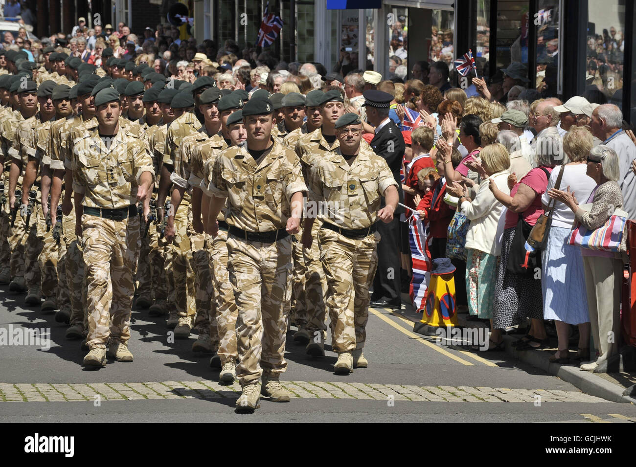4th battalion rifles 4 rifles parade hi-res stock photography and ...