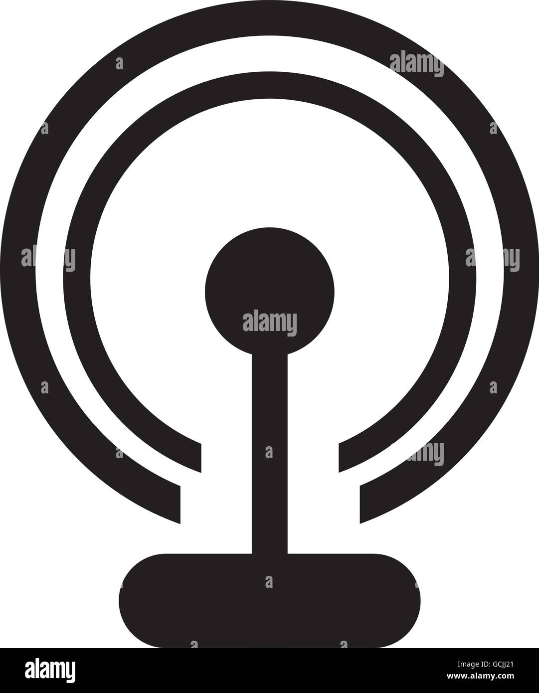 wifi router signal icon Stock Vector Image & Art - Alamy