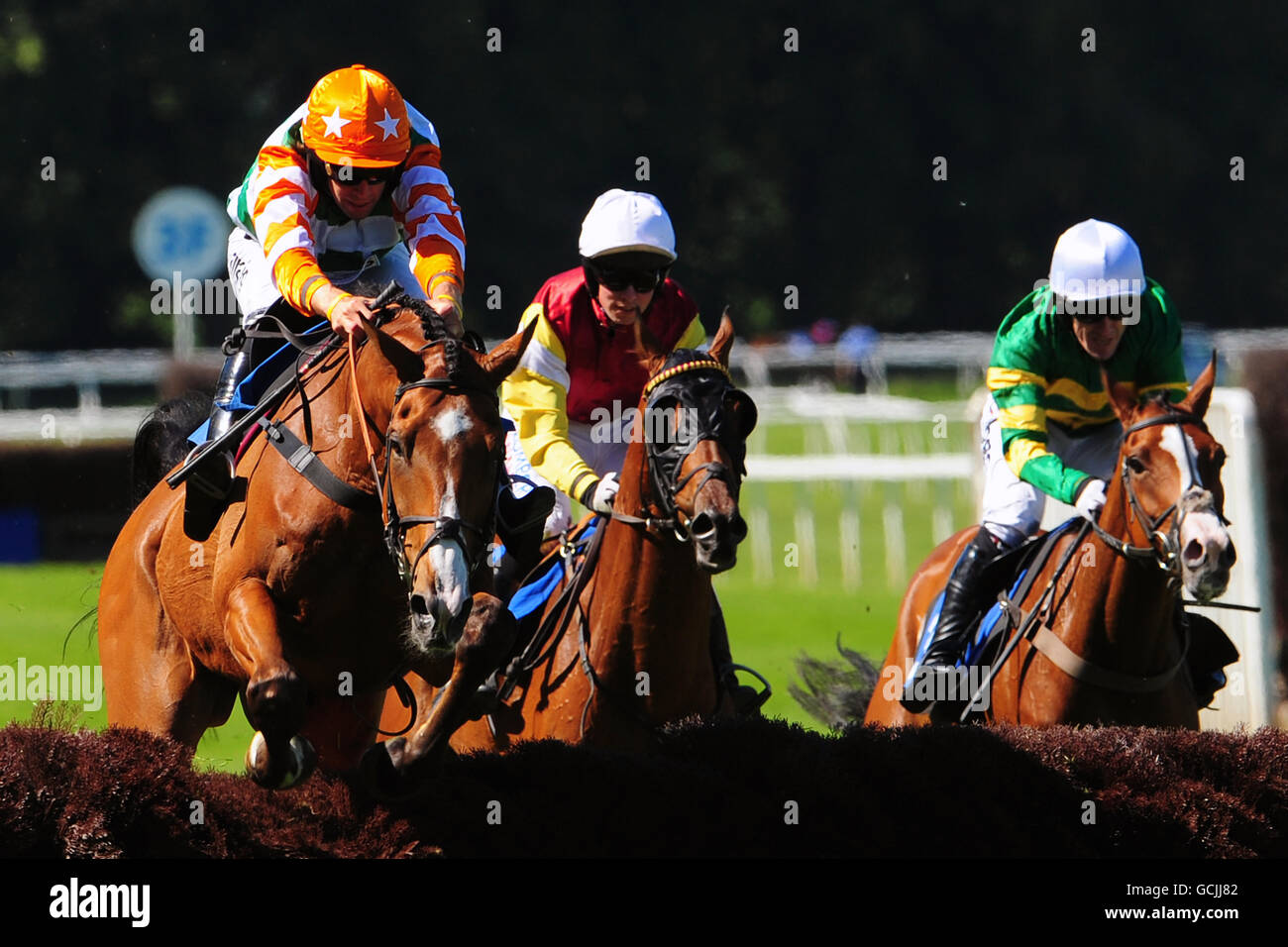 Horse Racing - National Hunt - Worcester Racecourse Stock Photo - Alamy