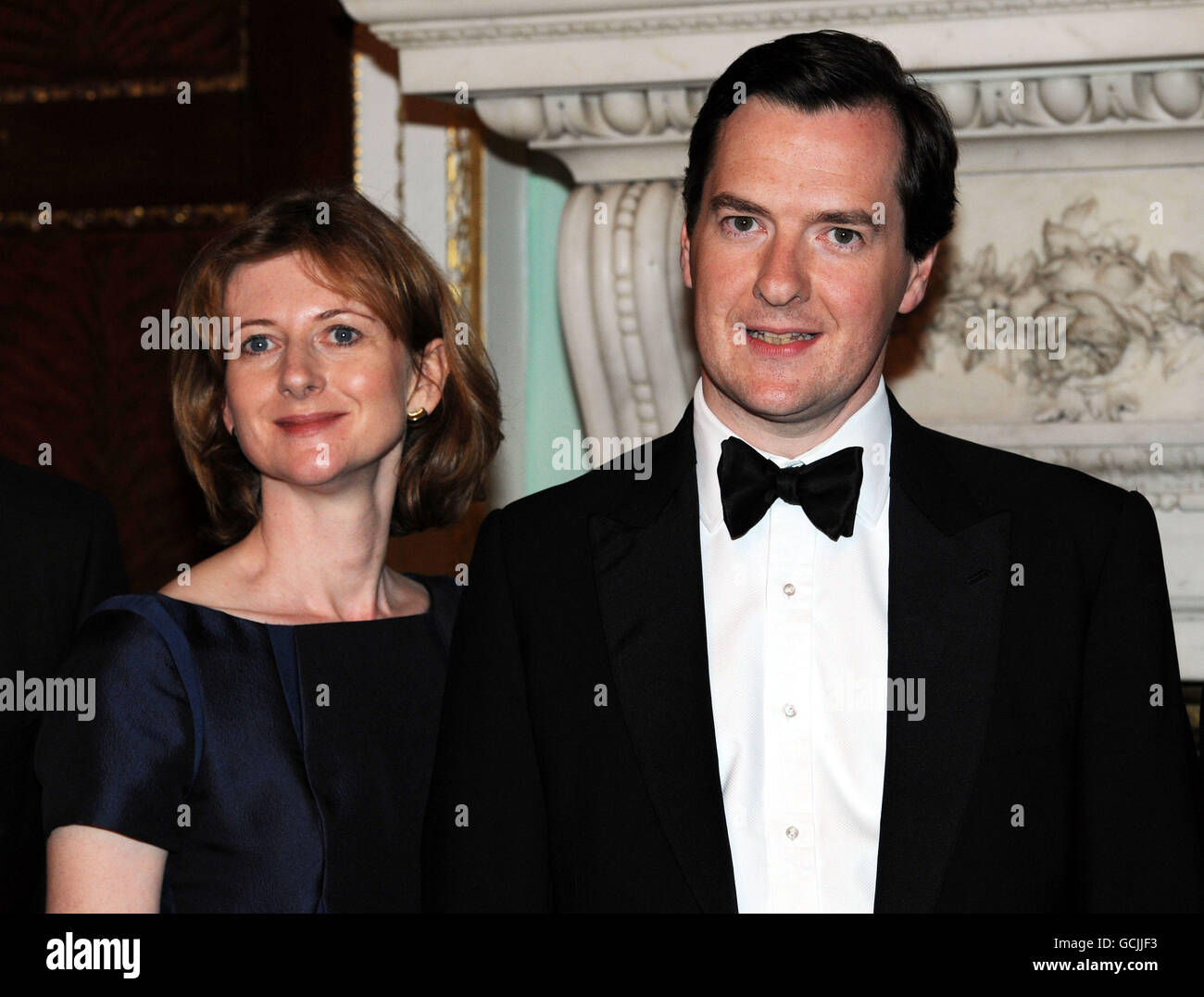 Chancellor George Osborne and his wife Frances Osborne, attend the Lord ...