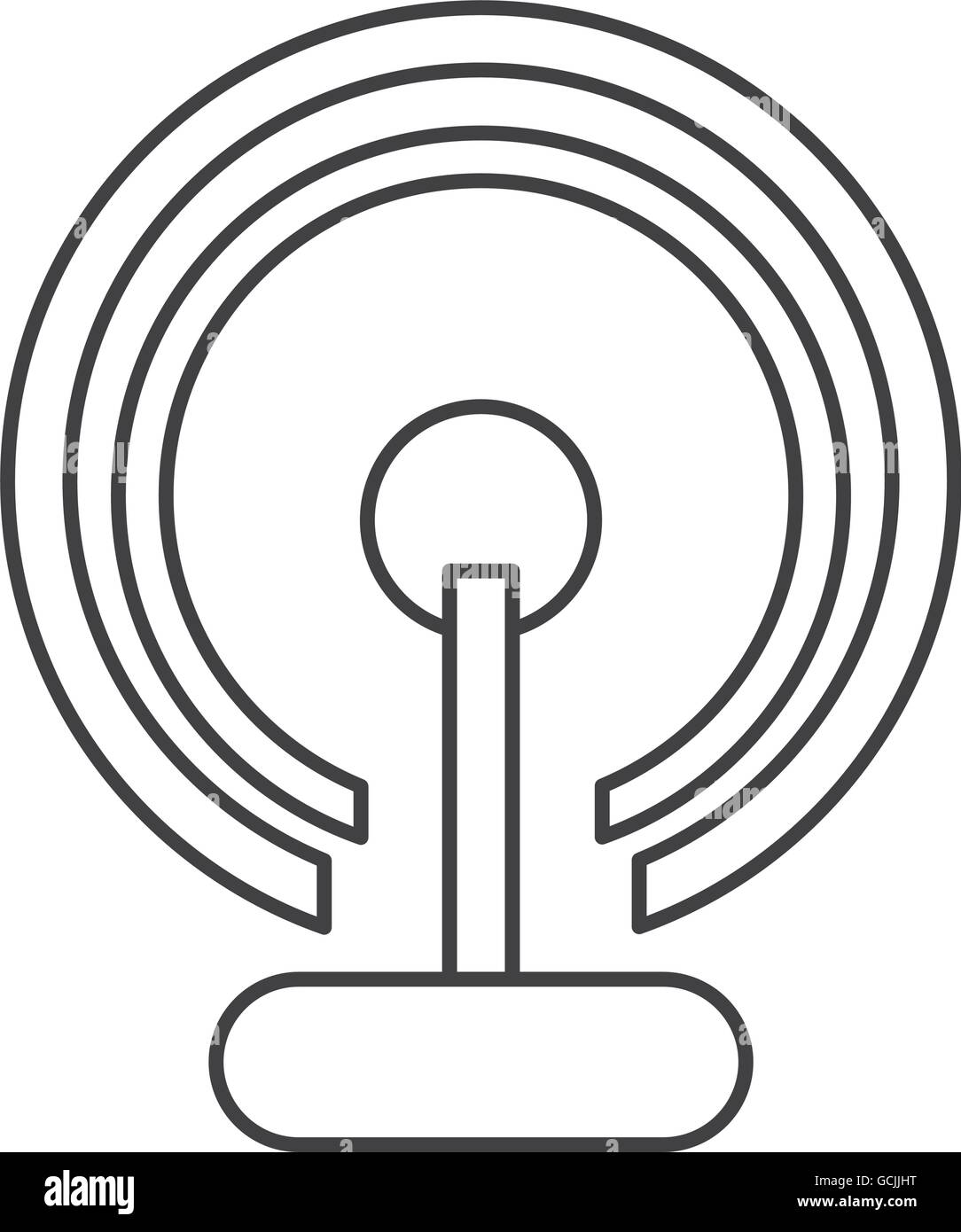 wifi router signal icon Stock Vector Image & Art - Alamy