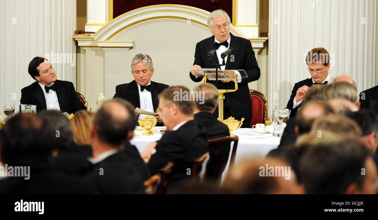 Lord Mayor's dinner Stock Photo - Alamy