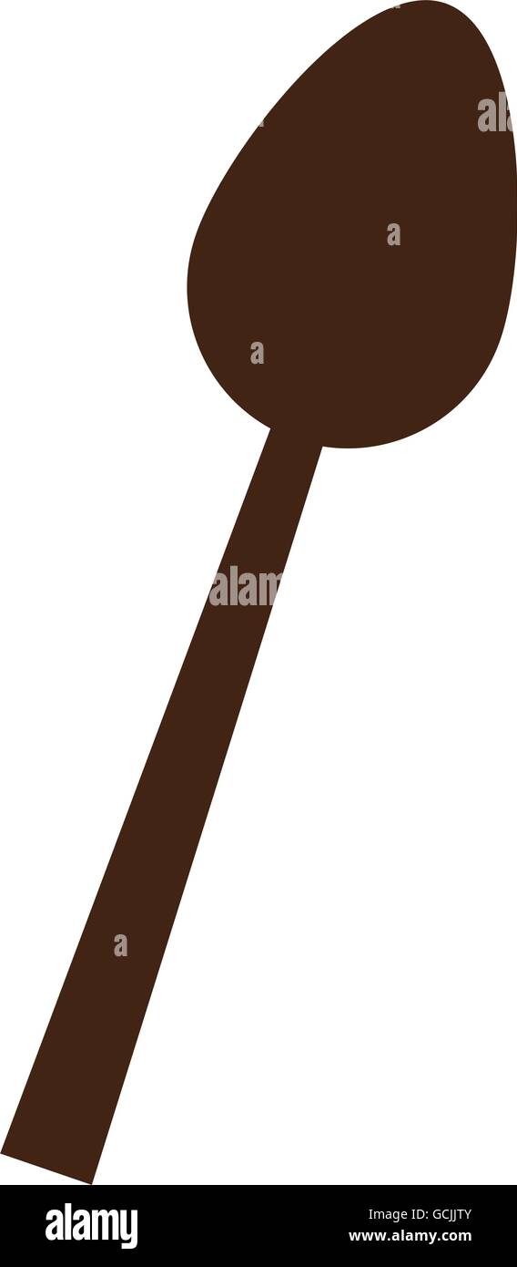 single spoon icon Stock Vector Image & Art - Alamy