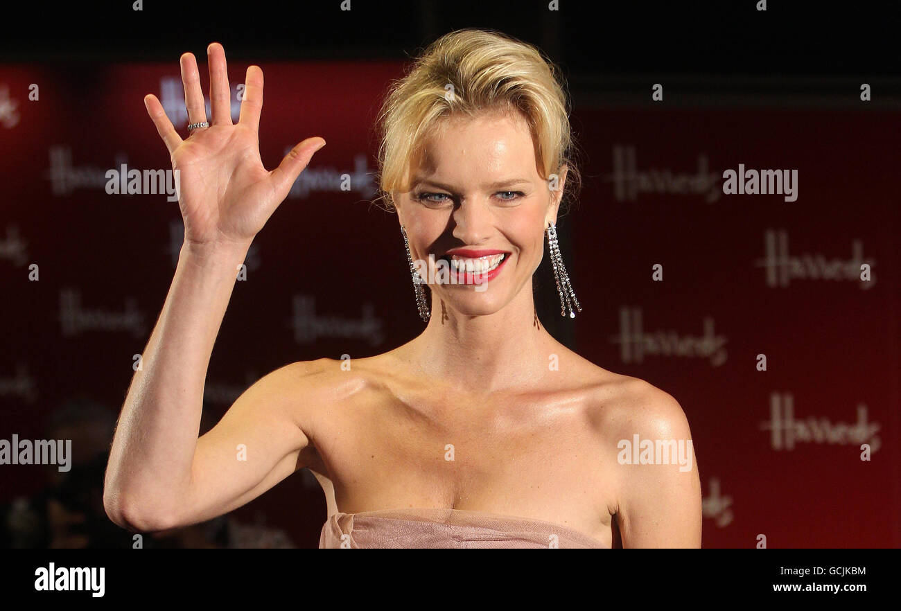 Harrods Summer Sale - London. Eva Herzigova at Harrods in London to ...