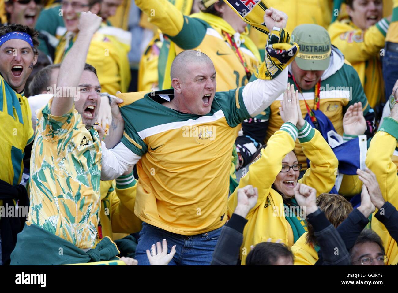 Australian soccer fans in fifa hi-res stock photography and images - Alamy