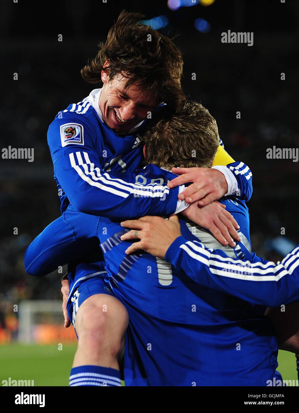 Leo messi goal celebration hi-res stock photography and images - Alamy