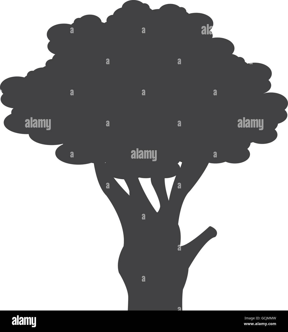 single tree icon Stock Vector Image & Art - Alamy