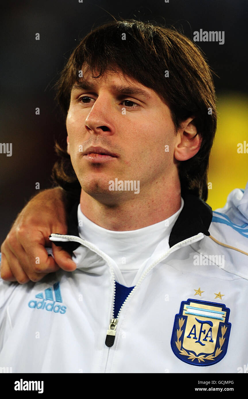 Lionel messi argentina 2010 hi-res stock photography and images - Alamy