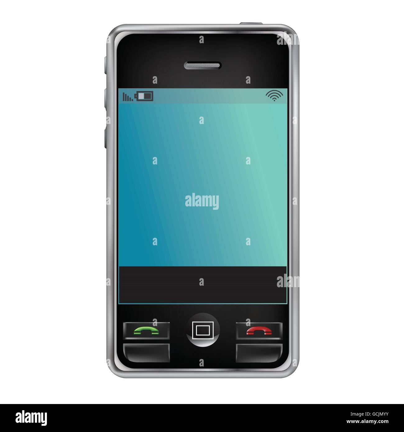 Smartphone, mobile phone isolated. Vector illustration Eps 10 Stock ...