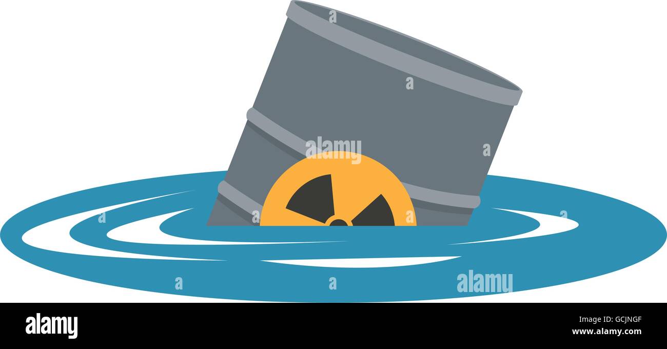 toxic waste contamination on water icon Stock Vector Image & Art - Alamy