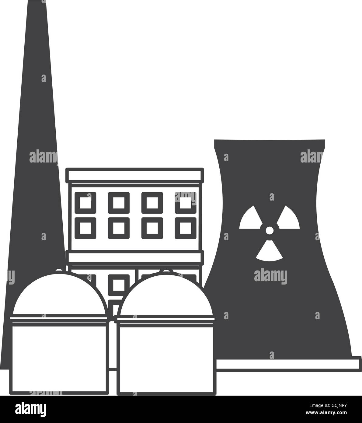nuclear plant icon Stock Vector Image & Art - Alamy