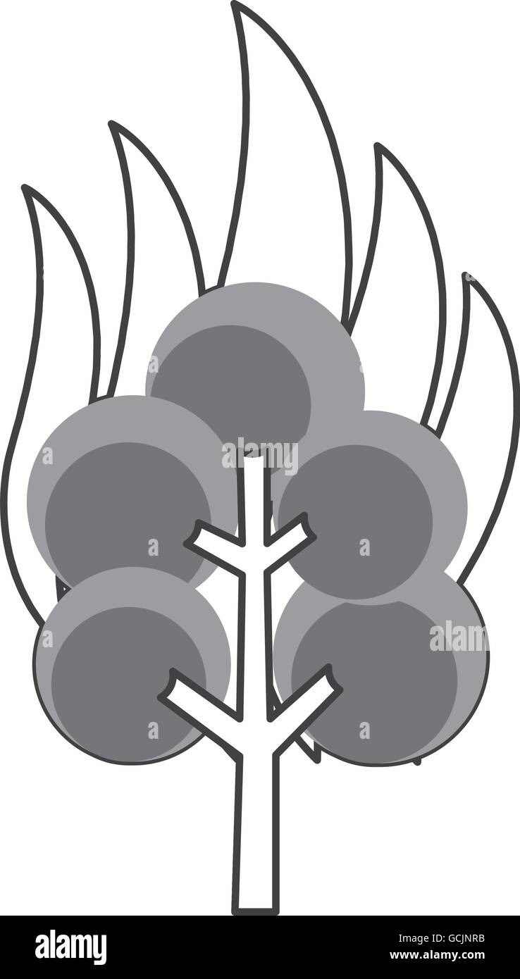 tree on fire icon Stock Vector Image & Art - Alamy