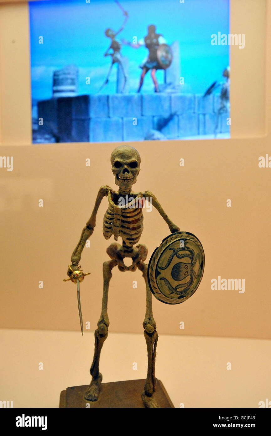 One of the original seven skeletons which appeared in 1963 film Jason ...