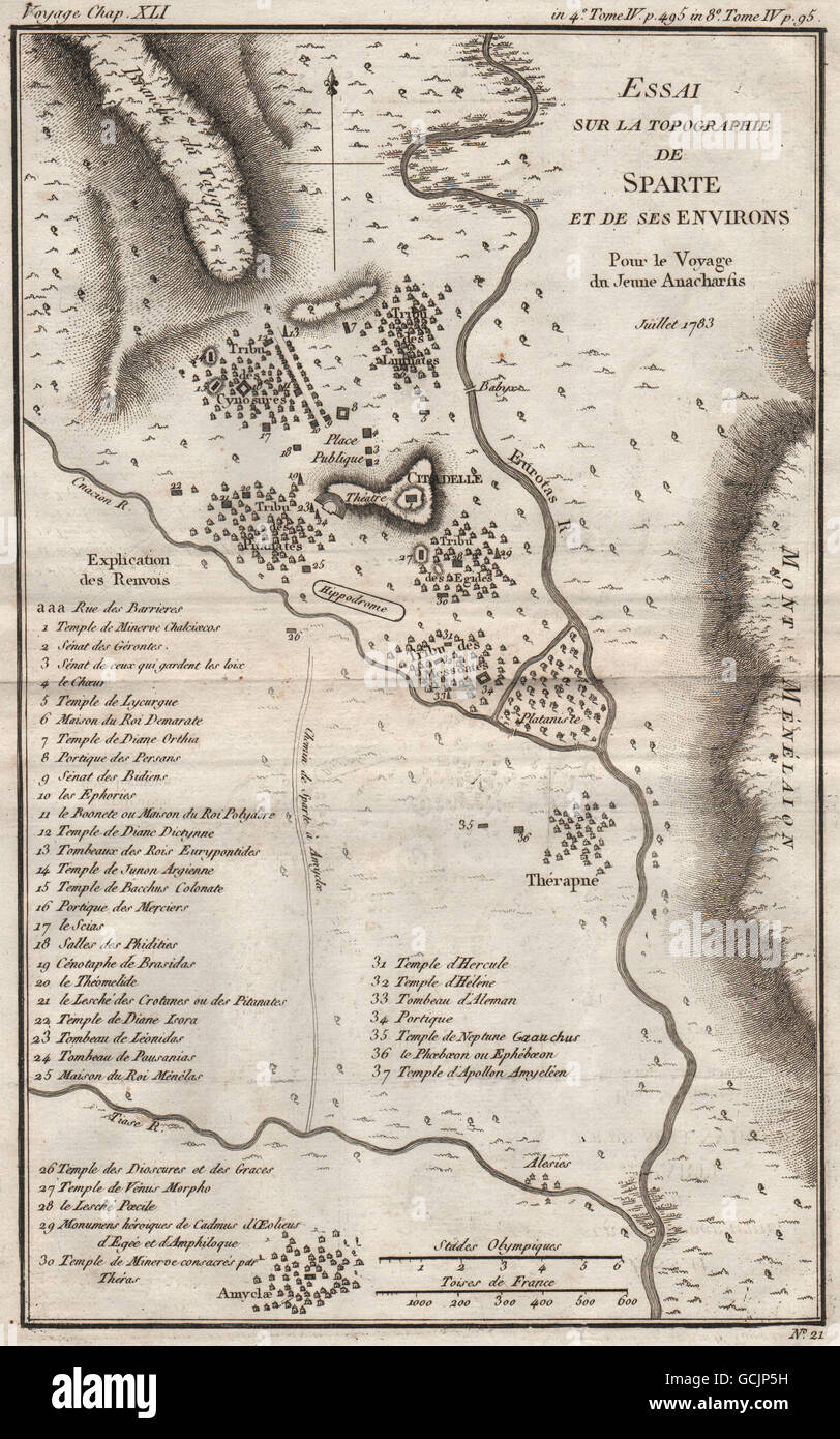 Map ancient greece sparta hi-res stock photography and images - Alamy