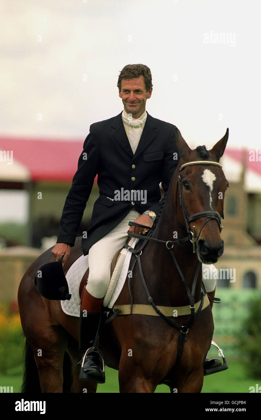 BADMINTON HORSE TRIALS EQUESTRIAN. SHOW-JUMPING: MARK TODD, NEW ZEALAND ...