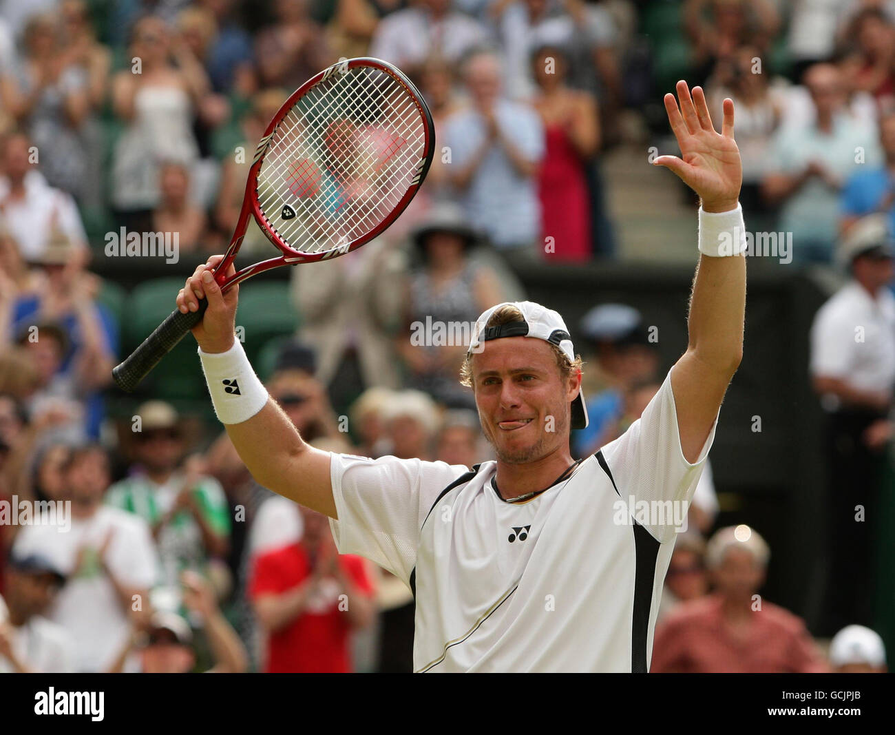 Tennis wimbledon half length mid top racket acknowledge cap tongue hi ...