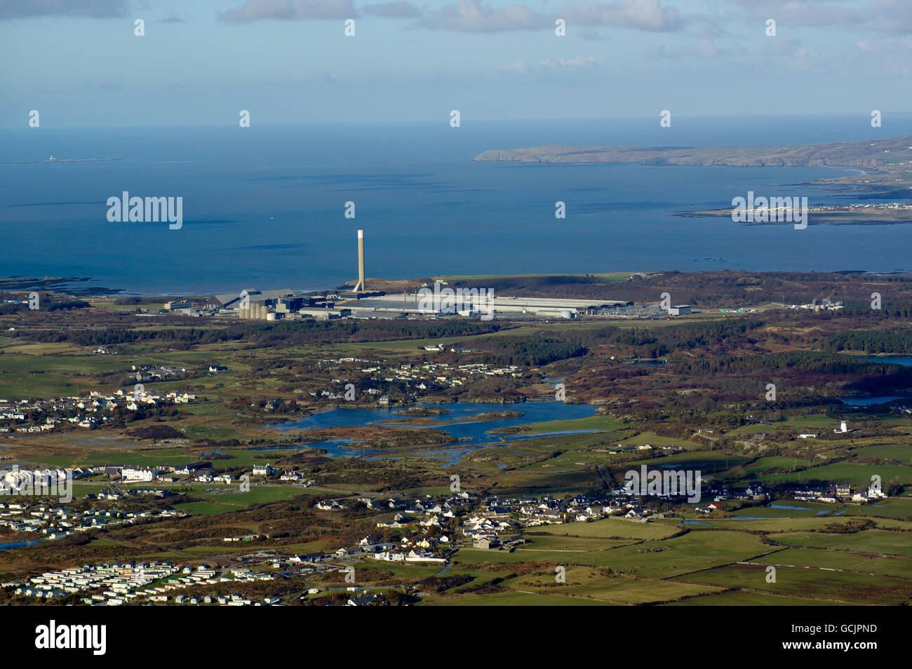 Alpoco aluminium factory holyhead anglesey hi-res stock photography and ...