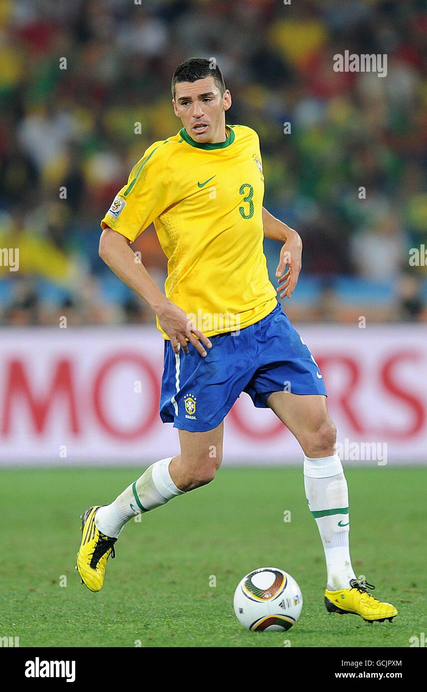 Lucio brazil fifa world cup 2010 hi-res stock photography and images ...