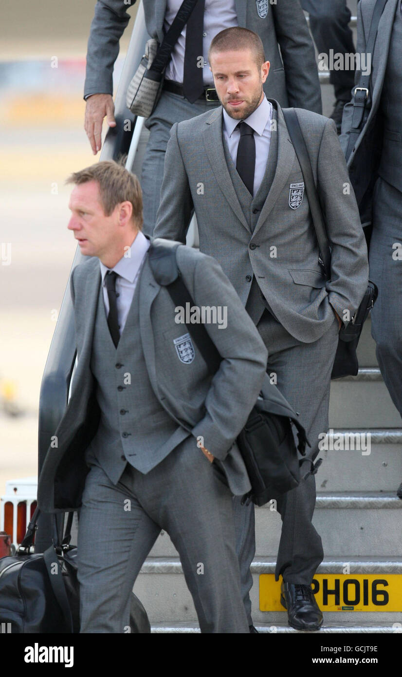 Soccer - 2010 FIFA World Cup South Africa - England Team Return Home ...