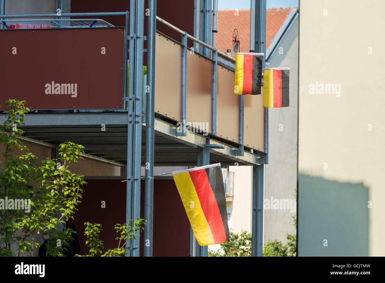 Regensburg, Bavaria, Germany – June 22, 2016: The picture shows german ...