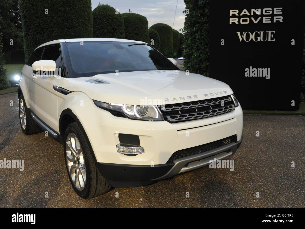 The new Land Rover Evoque during the launch at the Orangery in ...