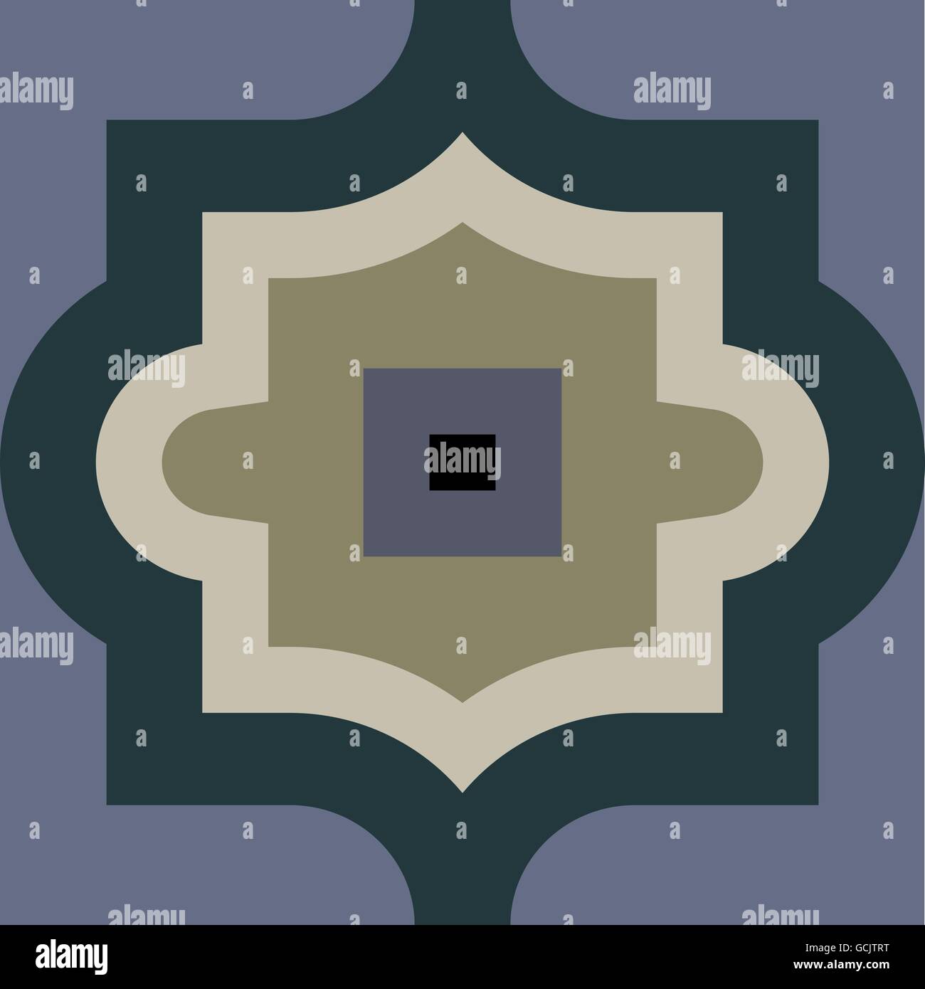 Encaustic floor tiles Stock Vector Images - Alamy