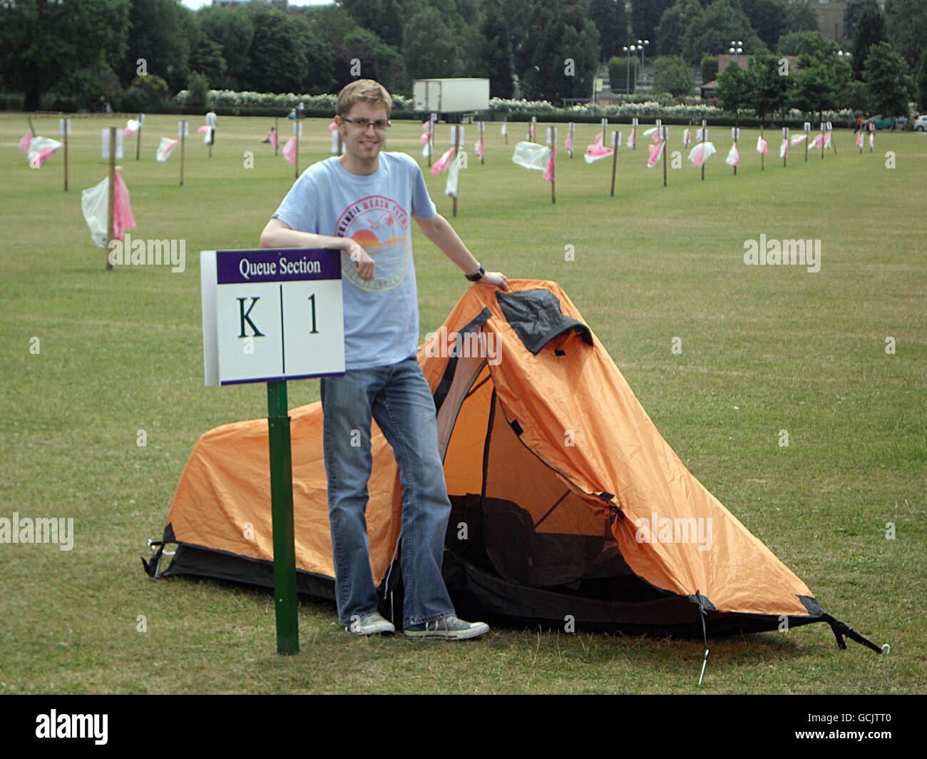 Queue murray match hi-res stock photography and images - Alamy