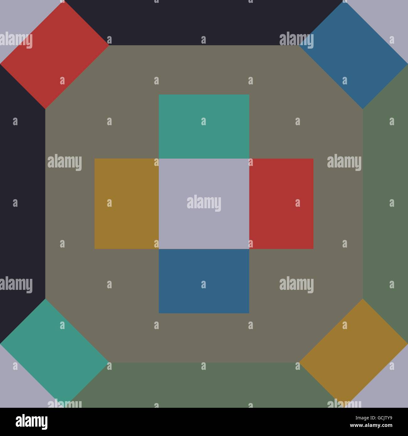 Encaustic tiles seamless pattern EPS 10 Stock Vector Image & Art - Alamy