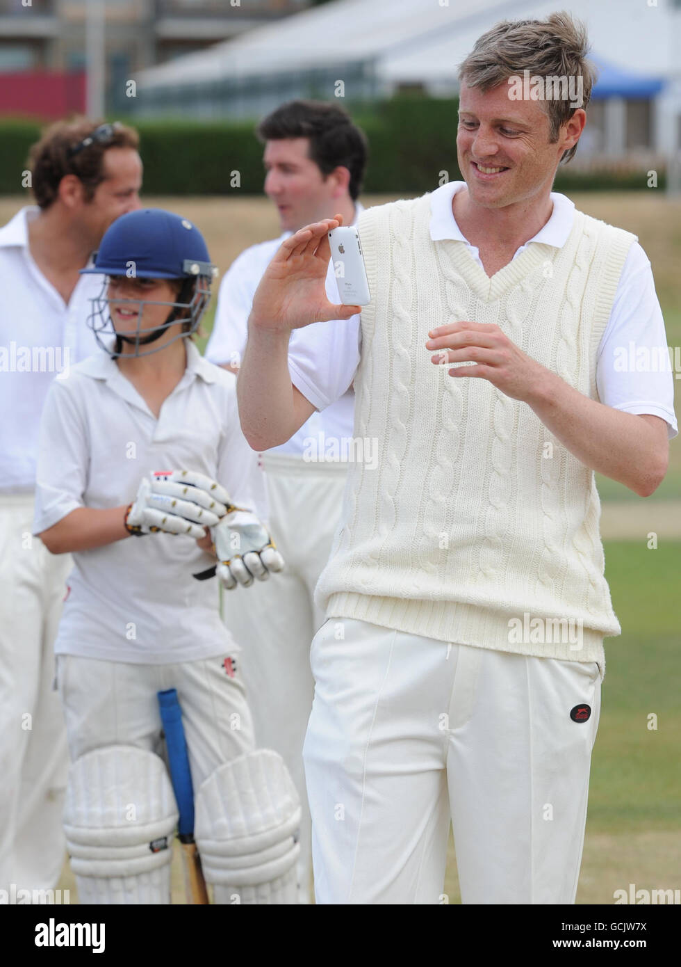 Operation Smile cricket match Stock Photo - Alamy