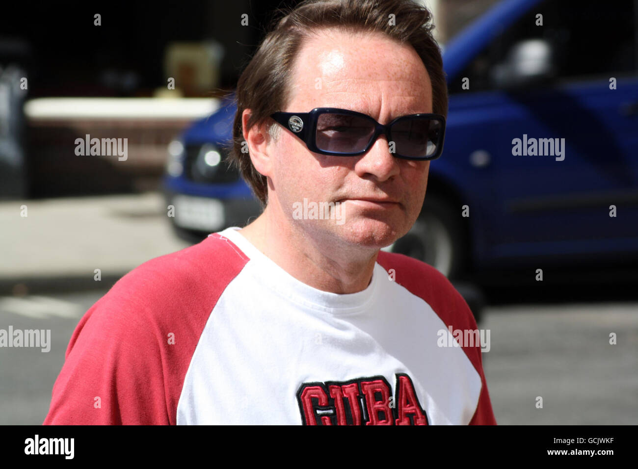 Raymond Scott arrives at Newcastle Crown Court where he is on trial ...